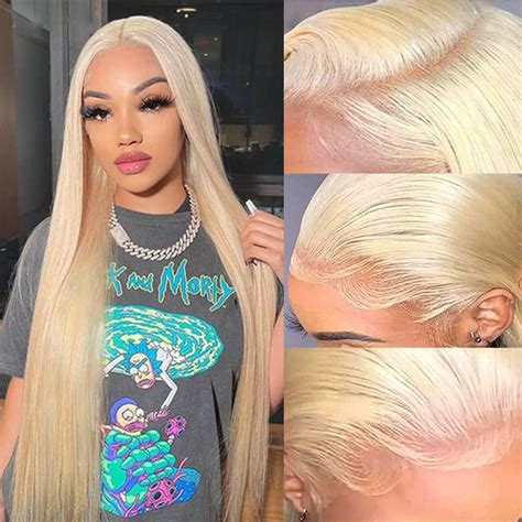 Viya Straight 613 Blonde Full Size™ 13x4 Hd Lace Frontal All Pre Style
