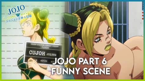 Jolynes Epic Naked Jojo Pose Scene 😳😳 Jojo Part 6 Stone Ocean Youtube