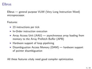 TMPA Simple Type Based Alias Analysis For A VLIW Processor PDF