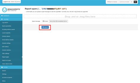 How To Report A Spam Email In Spamexperts Web Hosting Hub