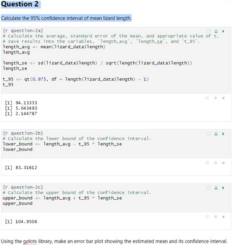 Solved Need Help To Plot Must Use Gplots With Plotci