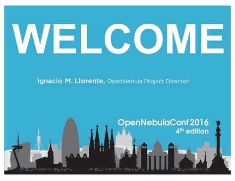 opennebulaconf 2016 opennebula opennebulaconf opennebulaconf 2016 ppt