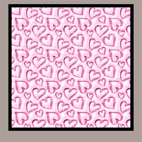 Inflated Girly Hearts Bundle Vinly Bundle Telly Box Crafts Llc