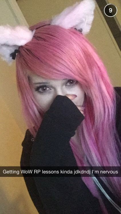 Leda Muir Scene Hair Leda Muir Pink Hair