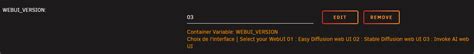 SUPPORT Stable Diffusion Advanced Page Docker Containers Unraid