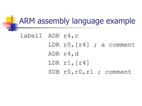 Ppt Instruction Set And Assembly Language Programming Powerpoint Presentation Id4705847
