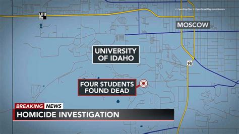 University Of Idaho Students Found Dead Inside Home Near Moscow Campus