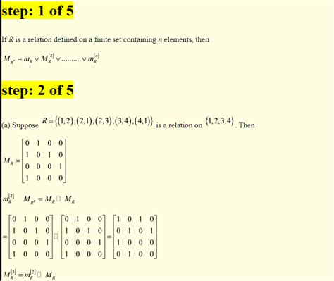 [solved] 1 let r be the relation on the set {0 1 2 3} containing