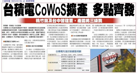 3583 辛耘 台積電先進封裝多點發｜股市爆料同學會