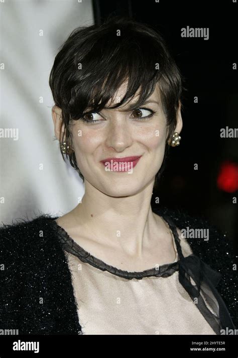 Winona Ryder At The Premiere Of The Milk At The Academy Of Motion Picture Arts And Sciences In