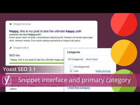 Yoast SEO 3 1 Primary Category More Yoast