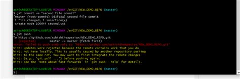 Solving Github Commit Conflicts Ontoor Blogs
