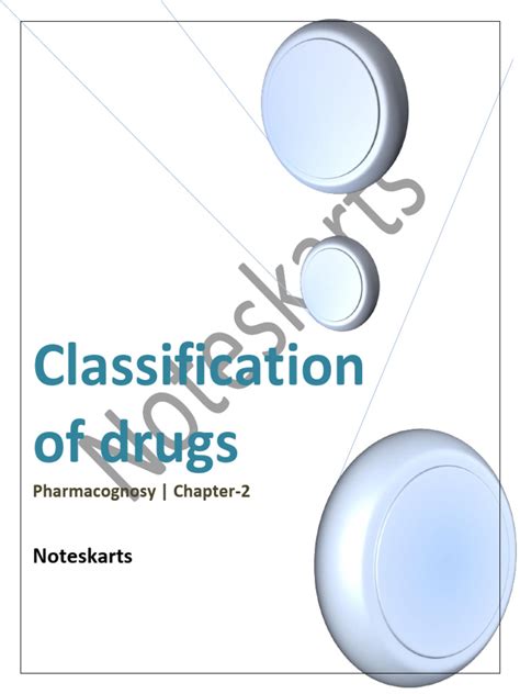 Chapter 2 Classification Of Drugs Alphabetical Taxonomical