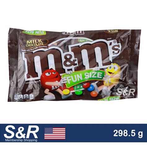 Mandms Fun Size Milk Chocolate Snacks 2985g Shopee Philippines
