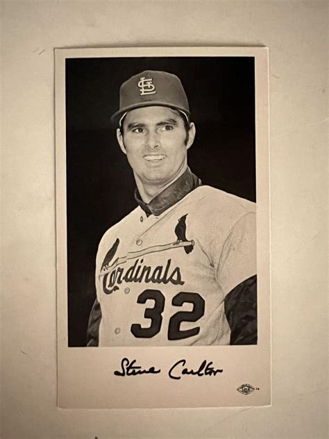 Steve Carlton Facsimile Signed Photo 3x5 Inches
