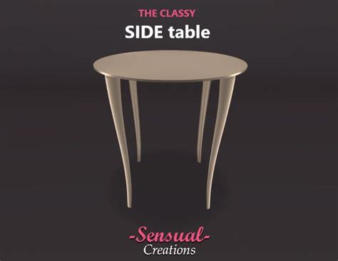 Second Life Marketplace The Classy Table 11 Golden