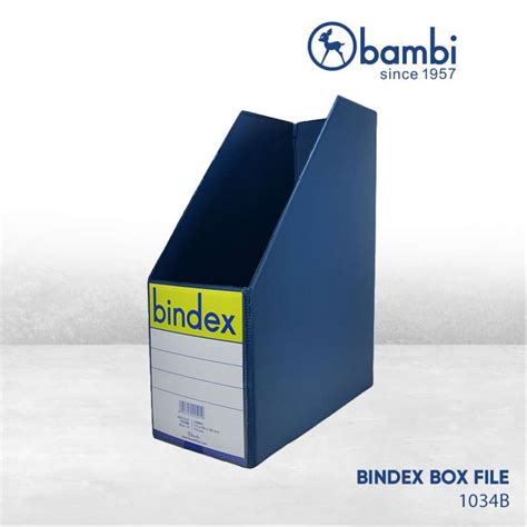 Promo Bindex Box File Magazine Jumbo Box Storage Box Dokumen 1034b Blue Diskon 17 Di