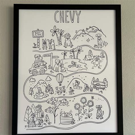 Custom Made Relationship Milestone Map Etsy