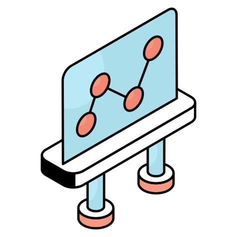 Polyline Chart Graph Infographic Statistics Data Analytics Icon