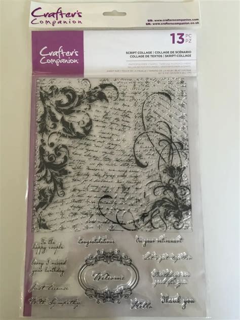 Script Background Stamp