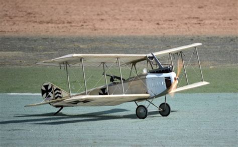 My Scratch Built Model Of A German Ww1 Biplane The Rumpler C1 79 Wingspan 6 5lbs Electric