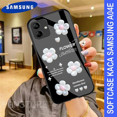 Jual Softcase Glass Kaca Samsung A E Sk Softcase Glossy Casing Terbaru Case Lucu