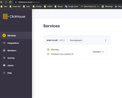 github ezgisariyildiz clickhouse crud application