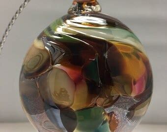 Blown Glass Ornament Etsy