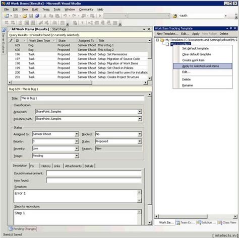 Tfs 2005 Customize Work Item Template And Process Template Part I Sharemypoint