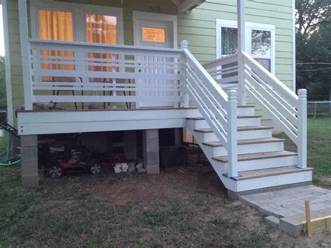 Front Porch Railings And Stairs