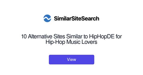 10 Alternative Sites Similar To Hiphopde For Hip Hop Music Lovers