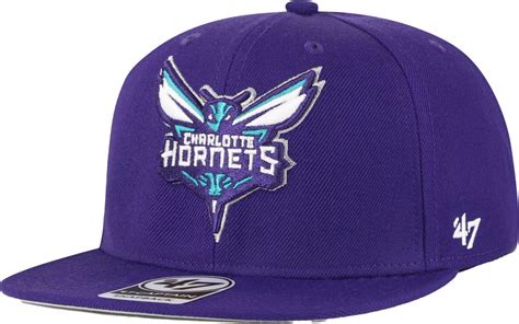 47 Brand Adult Charlotte Hornets No Shot Captain Snapback Hat Big Apple Buddy