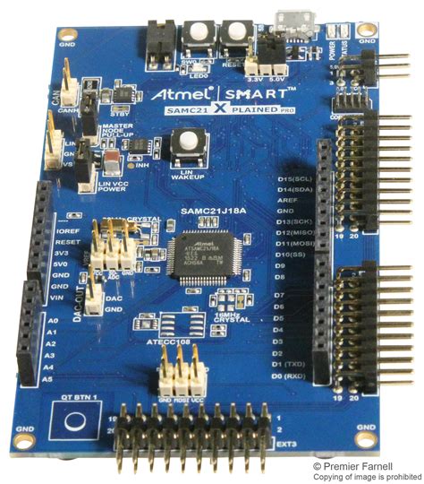 ATSAMC XPRO Microchip Evaluation Kit SAM C Xplained Pro ATSAMC J A MCU