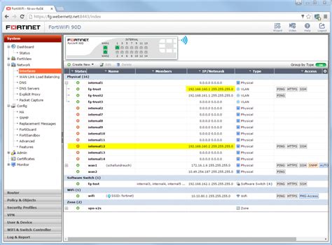 Fortigate Ha 03 Management Cluster Port Ip In Existing Subnet
