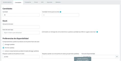 Error Con Etiqueta Cuando Se Encuentra En Stock Informes De Bugs