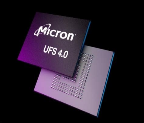 Micron Releases Smallest Ufs 4 0 Mobile Phone Memory Chip Capacity Up