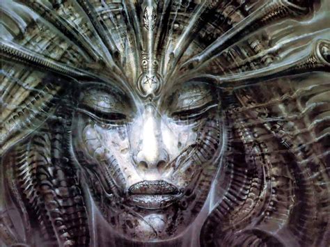 Hd Wallpaper Giger H 1080p Bosque Oscuro Diseño De Robot Cientifica