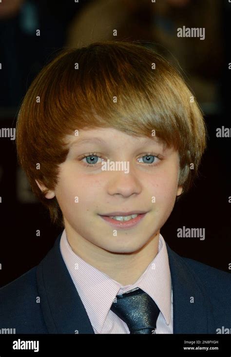 Daniel Huttlestone Seen At The Uk Premiere Of Les Misérables At The