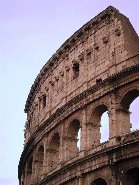 Colosseum Rome Tuscan Ionic And Corinthian