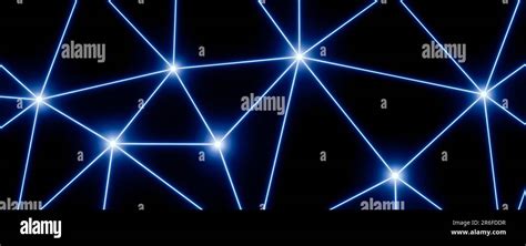 Abstract Background Science Technology Dot And Connect Line For Cyber Technology Futuristic And