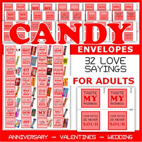 Candy Love Sayings Risqued Adult Candy Sayings Adult Valentines
