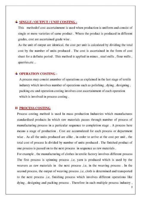 Methods Of Costing Pdf 86019 Costing Methods