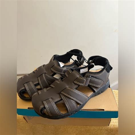 Shoes Thereabouts Little Big Boy Meander Strap Flat Sandals Poshmark