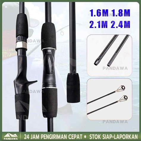 Jual Joran Pancing 1 65m 1 8m 2 1 2 4m Joran Pancing Pancingan Set Lengkap Joran Tegek Spinning
