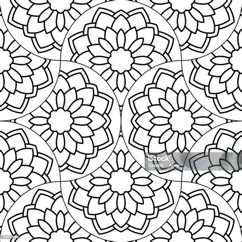 추상 만다라 물고기 스케일 원활한 패턴 장식 타일 모자이크 배경입니다 꽃 패치 워크 무한대 카드 아랍어 인도 오스만 모티브 벡터 그림입니다 고풍스런에 대한 스톡 벡터 아트