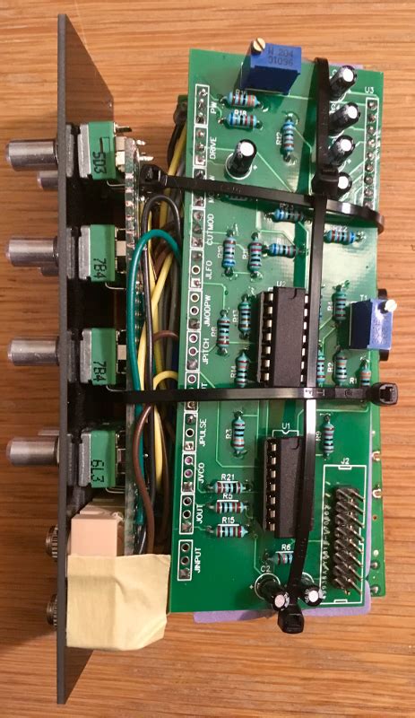 Prototype Mounted To The Panel Adapter Side