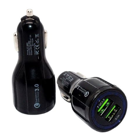 Разветвитель гнезда прикуривателя USB с 2-мя разьемами (черный) купить ...