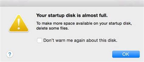 Startup Disk Full Mac Fix