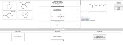 To Add It To The Synthesis Pathway Click On A Reagent