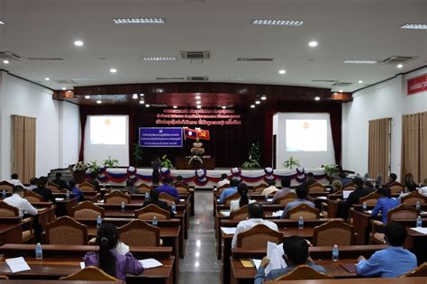 ຄະນະໂຄສະນາອົບຮົມສູນກາງພັກ ຈັດຝຶກອົບຮົມວຽກງານສັງລວມ ຫາງສຽງສັງຄົມ ໃຫ້ແກ່ພະນັກງານຫຼັກແຫຼ່ງກະຊວງ